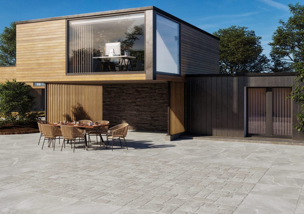 DALLE SUR PLOTS 20MM BODO ASPECT PIERRE GREY 60 * 60CM RECTIFIE - L ...